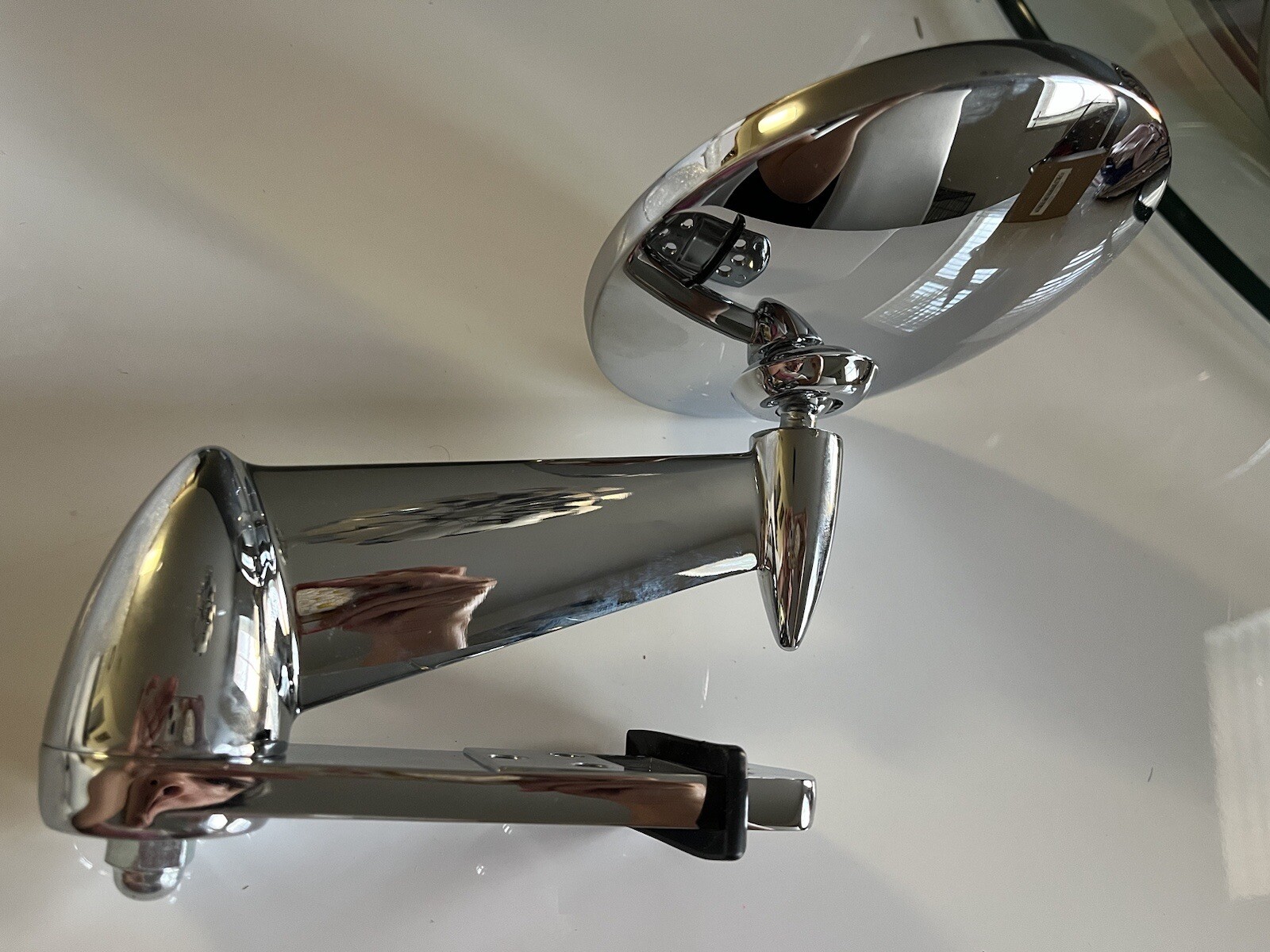 1953 - 1966 Ford Pickup Truck Chrome Outside Rearview Side Mirror Set 2 ...