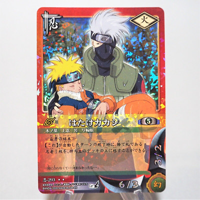 NARUTO CARD GAME Naruto Uzumaki Kakashi Hatake Ninja 293 Super Rare ...