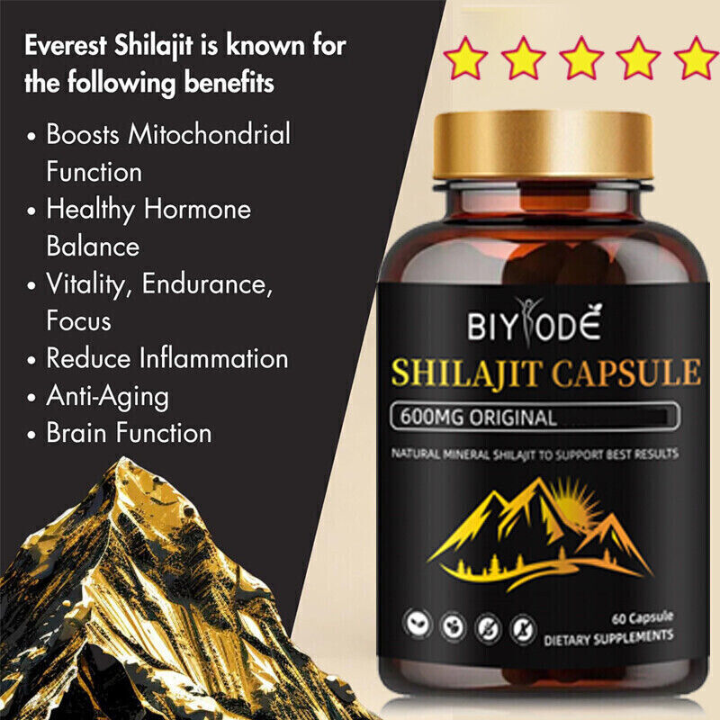 Himalayan Pure 100% Shilajit, Soft Resin, Organic, Extremely Potent ...