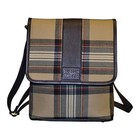 Stewart Camel Tartan Messenger Bag | eBay