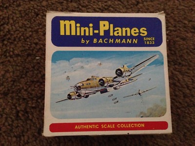 B-17 Flying Fortress Vintage Bachmann Mini-Planes Model original box | eBay