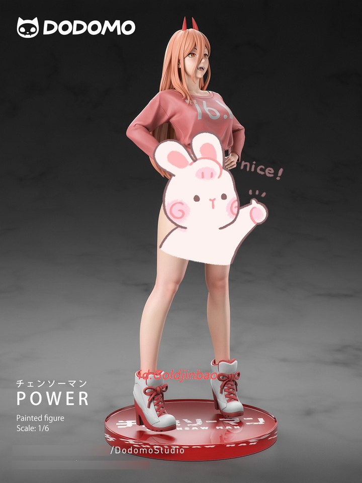 Dodomo Studio Chainsaw Man 1/6 Scale Power Resin Model In Stock Two ...