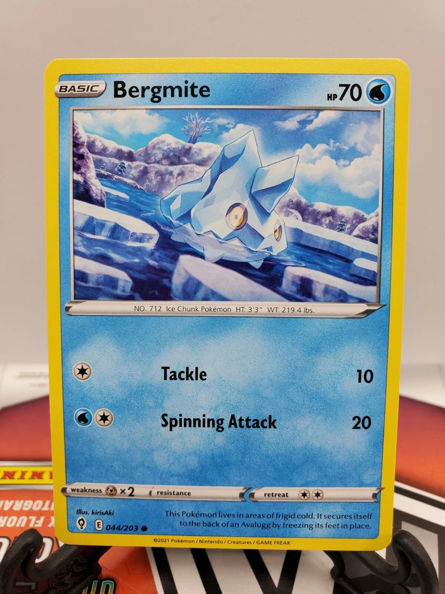 Bergmite Evolution Card