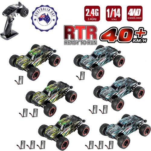 1/14 4WD 2.4GHz RC Racing Car 40KM/H High-Speed Off Road Truck ...