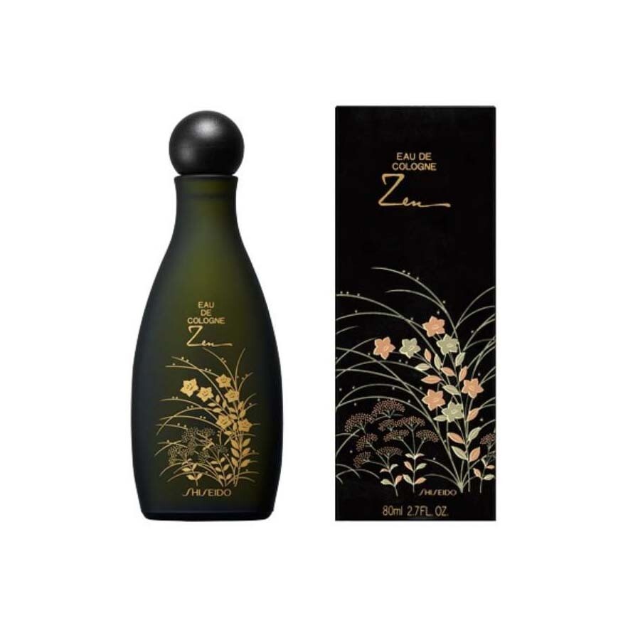 Shiseido Zen Classic Eau De Cologne 80ml Floral fragrance Japanese ...