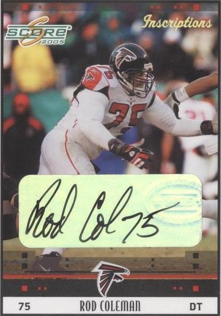 2005 Score - Rod Coleman #15 Inscriptions (AU) for sale online | eBay