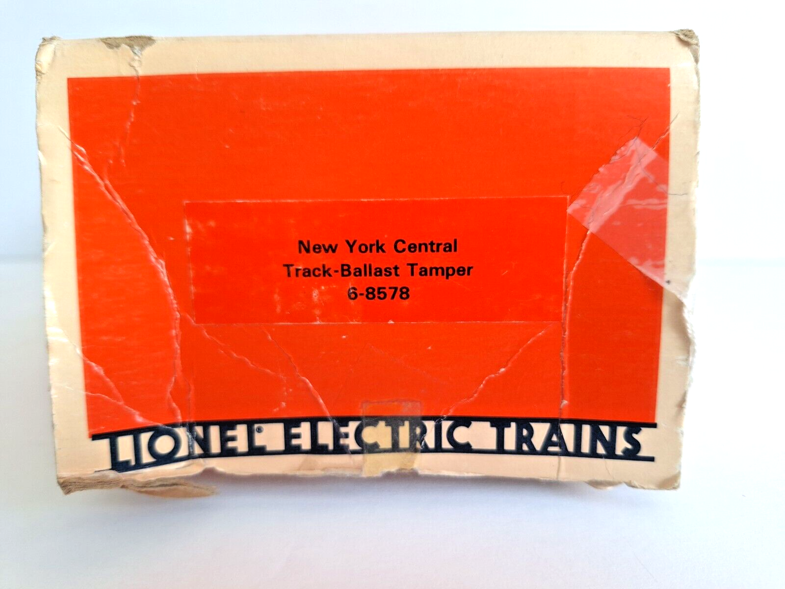 LIONEL 6-8578 O Gauge 1983 NEW YORK CENTRAL TRACK BALLAST TAMPER CAR w ...