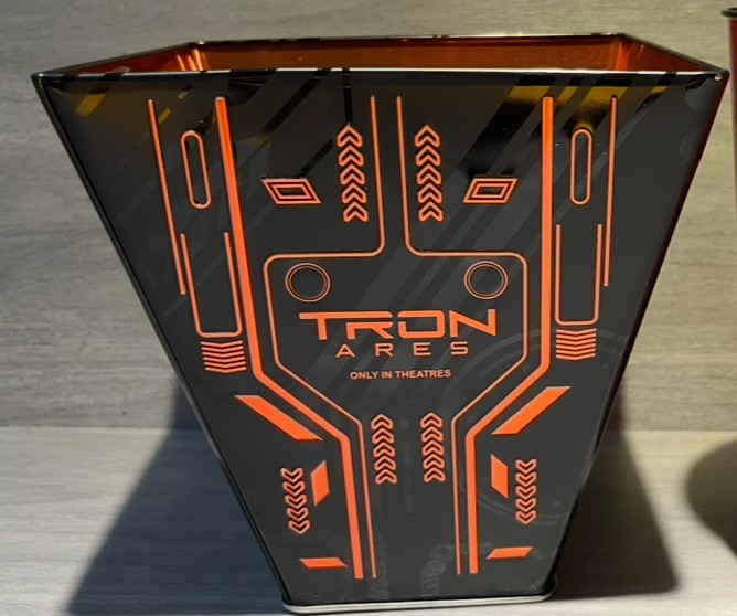 tron ares metal LED popcorn bucket | eBay