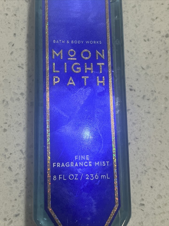 Bath and Body Works MOONLIGHT PATH Fine Fragrance Body MIST Spray 8 Fl ...