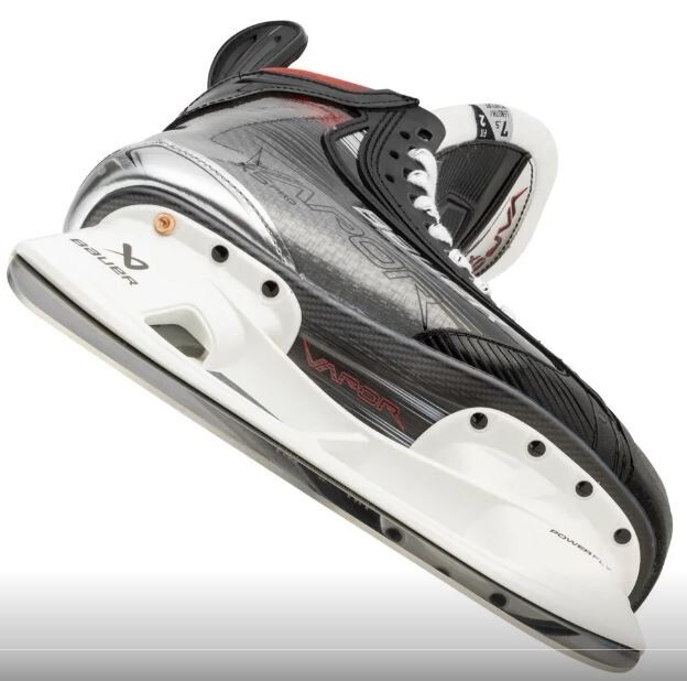 BAUER VAPOR X5 PRO SKATE w/FLY X STEEL SENIOR SIZE 8 FIT 1 NEW IN BOX ...