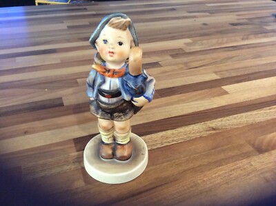 Hummel 198/1 home from market With 1948 Stamp | eBay