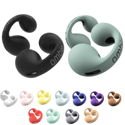 Ambie Sound Earcuffs Open-ear Earphone AM-TW01 Ear Cuff/ Skin Socks ...