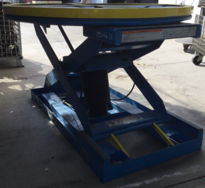 2016 BISHAMON EZ LOADER AUTOMATIC PALLET LIFTER 43" Dia 4000LB CAPACITY ...