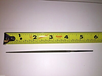 Nicholson Files 4Pcs. 4 Inch, Cut 2, Round Tapered, New | eBay Australia