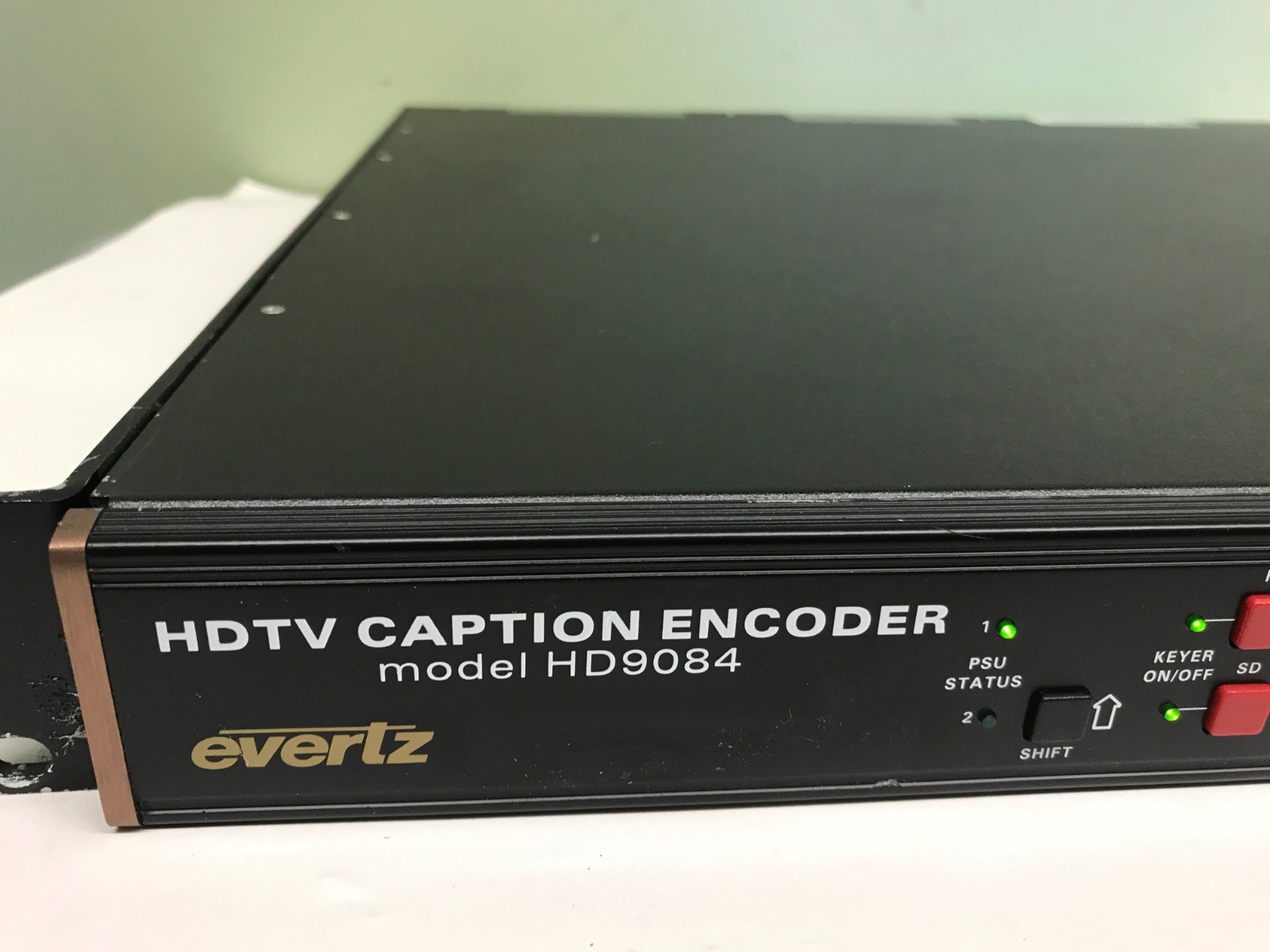 Evertz HD9084 HD DTV Closed Caption Encoder for sale online | eBay