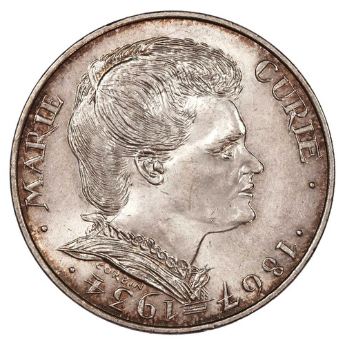 France - 100 Francs 1984 Marie Curie AU Silver - F.452/2 Gad.899 KM.955 ...