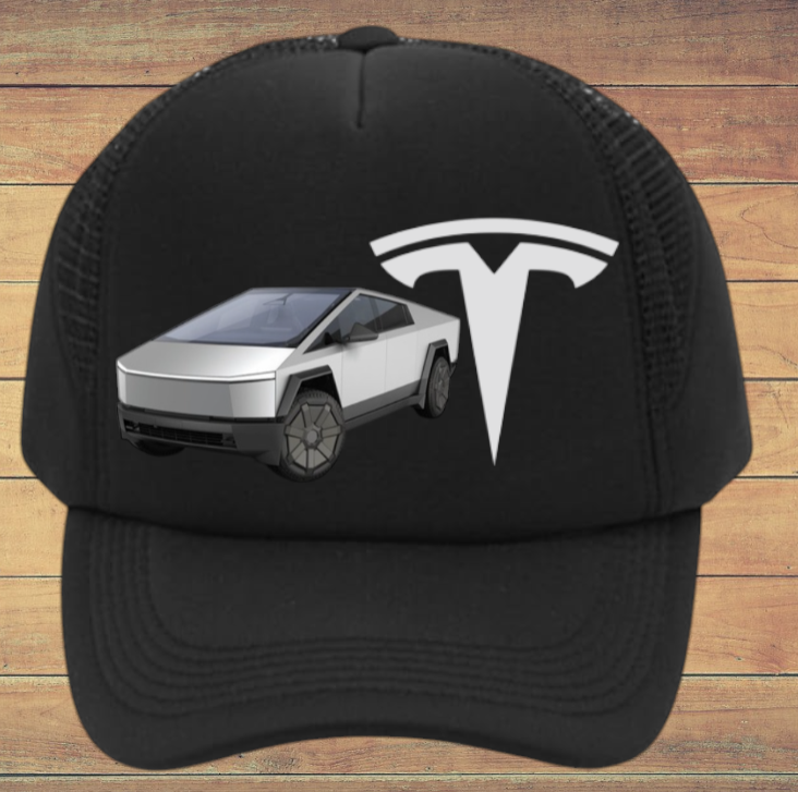 Tesla Cybertruck Hat Adjustable Snapback Trucker Hat Outdoors Hat Tesla ...
