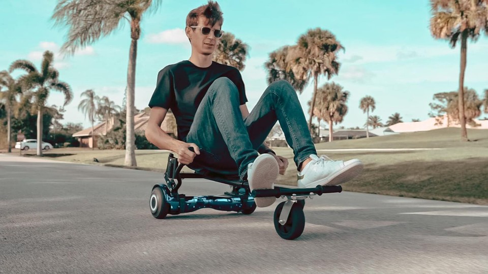 Hover seat Attachment, Hover Go Kart, Hoverkart For Electric Scooter | eBay