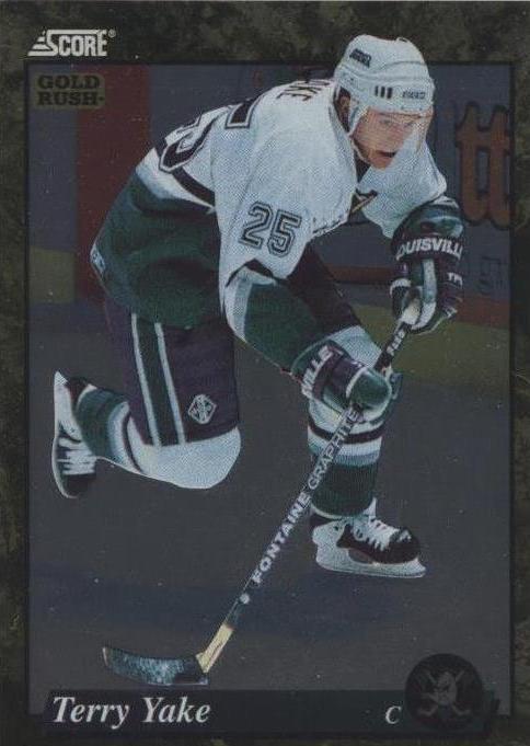 1993-94 Score - Terry Yake #511 Canadian Gold Rush for sale online | eBay