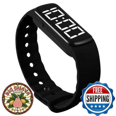 Sensory Wrist Timer for Kids, Teachers, Students - Silent Alarm, Class ...