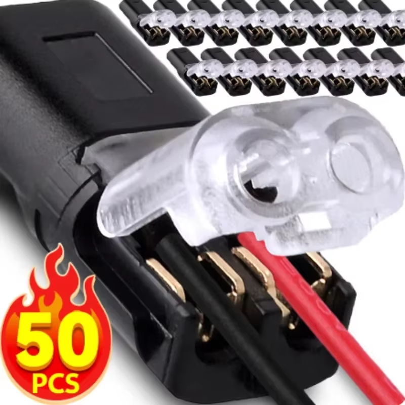 Waterproof Plug Wire Connector 2 Pin Way Cable Plug Car Electric Wire ...