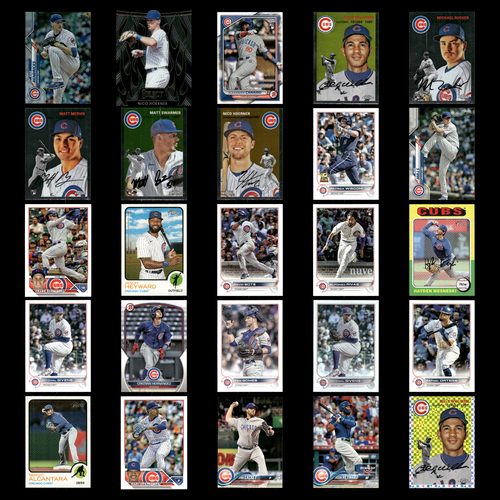 Chicago Cubs Lot 25 Baseball Cards Topps Kyle Hendricks NM Baseball MLB | eBay