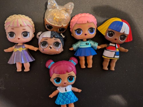 LOL Surprise Lot With Four 3-Inch Dolls And 2 Heads- T2 | eBay