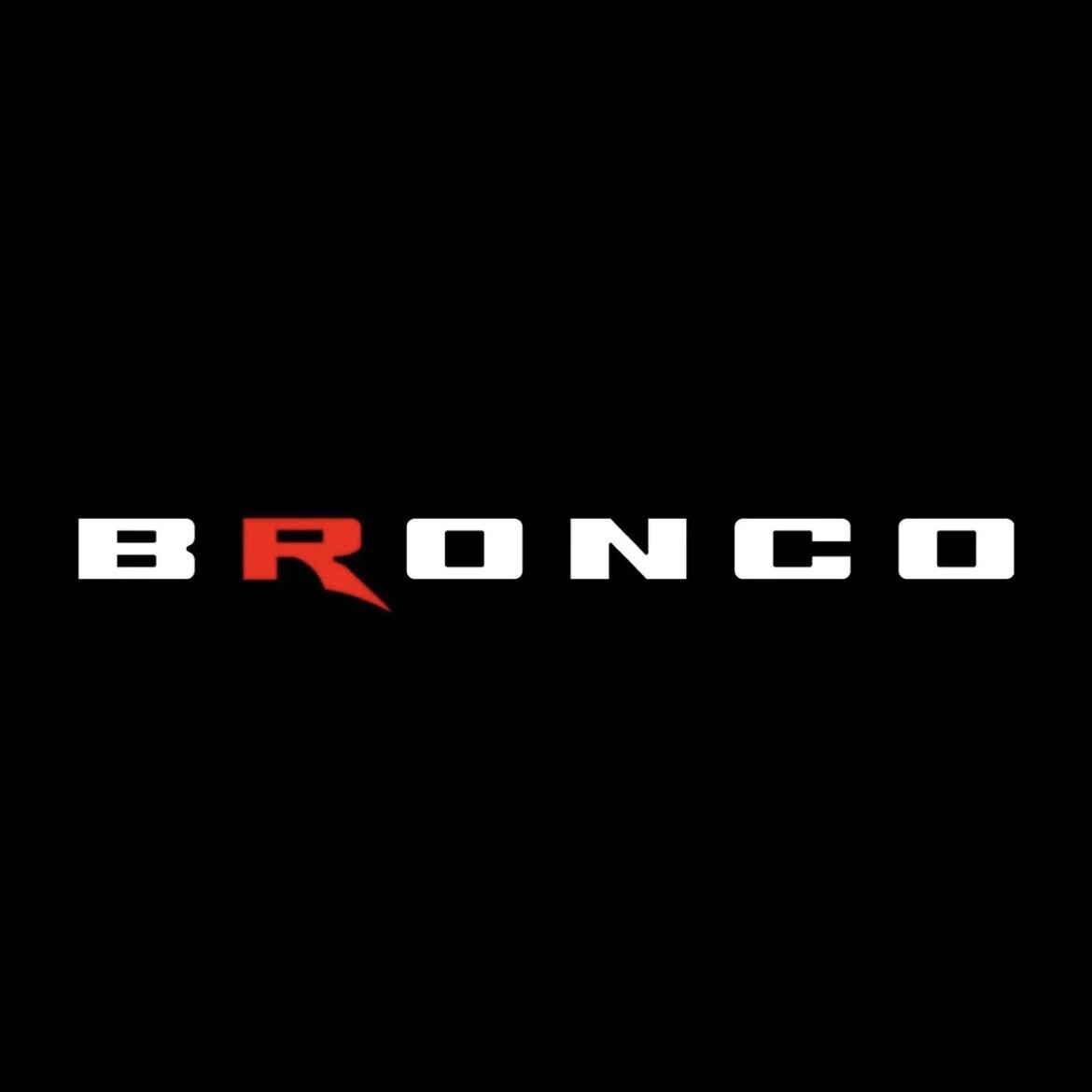 Ford Bronco Logo Vector