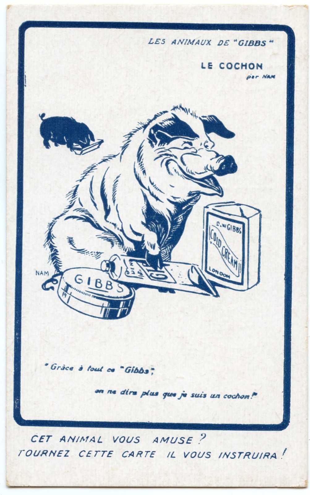 All Animals Of Gibbs. The Pig. Pig | eBay