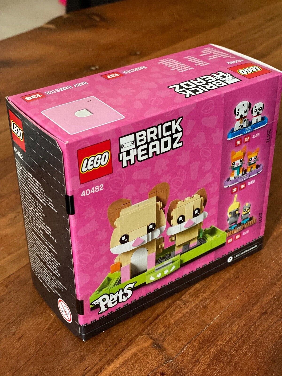 Lego BRICK HEADZ 40482: BABY HAMSTER PETS NEU & OVP & EOL *Blitzversand ...