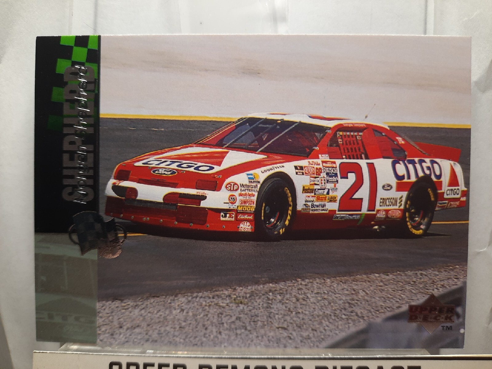1994 Upper Deck Nascar Morgan Shepard Trading Card #85 | eBay