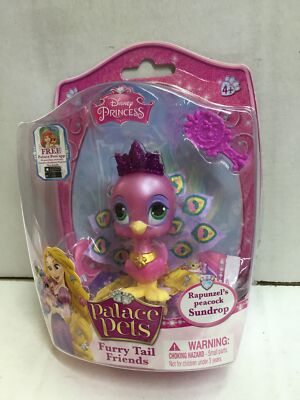 Disney Princess Palace Pets Rapunzel's Peacock 3.2" SUNDROP Furry Tail ...