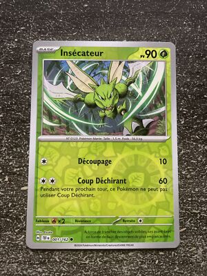 INSECATEUR REVERSE - POKÉMON 001/162 EV5 TEF FORCES TEMPORELLES NEUF | eBay