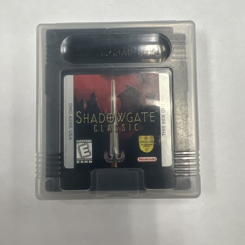 Shadowgate Classic (Nintendo Game Boy Color, 1999) 45496730871| eBay