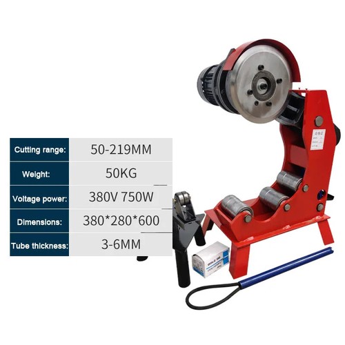 Electric Hydraulic Fire Galvanized Pipe Cutting Machine Steel Pipe ...