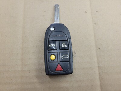 Volvo OEM Flip Key Keyless Entry Power Lock Trunk Alarm Key Fob ...