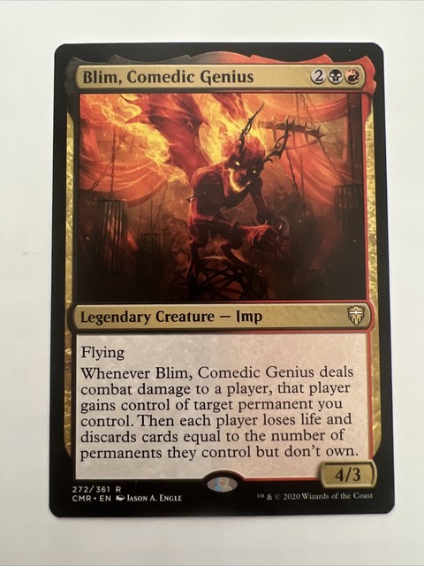 MTG Blim, Comedic Genius Commander Legends 272/361 Regular Rare for ...