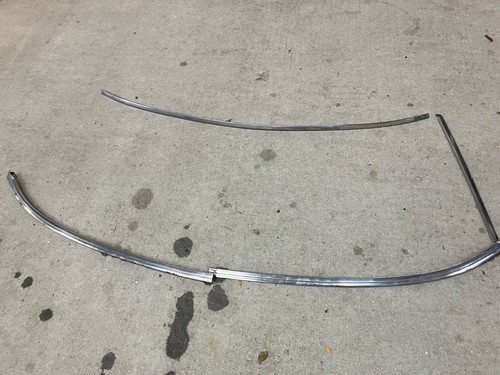 Hardtop Windshield Molding Set 1965-1967 Chevy Impala Standard SS ...