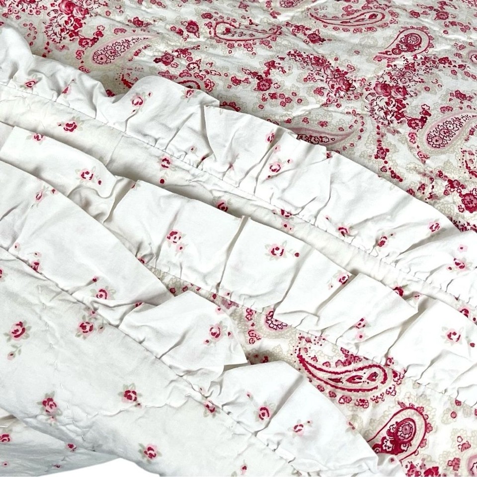 Rachel Ashwell Simply Shabby Chic Rose Buds sprinkle reversible full ...