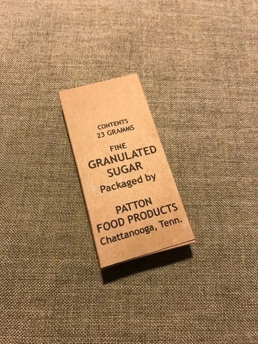 WWII US Army,USMC K-Ration, 10-in 1, 5-in 1 Compressed sugar box Patton ...