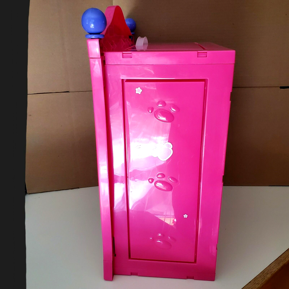 Build A Bear Closet Wardrobe Case Pink Beararmoire Armoire Complete ...