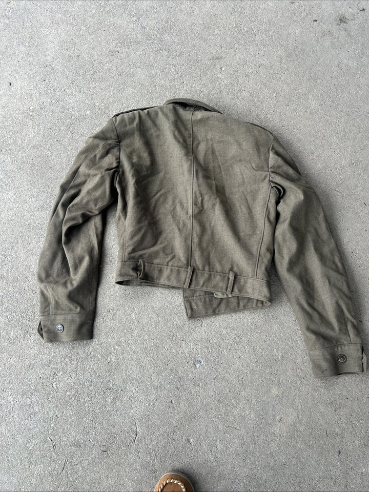 WW2 US Army ETO Ike Jacket Patched US Army Europe (EE888 | eBay