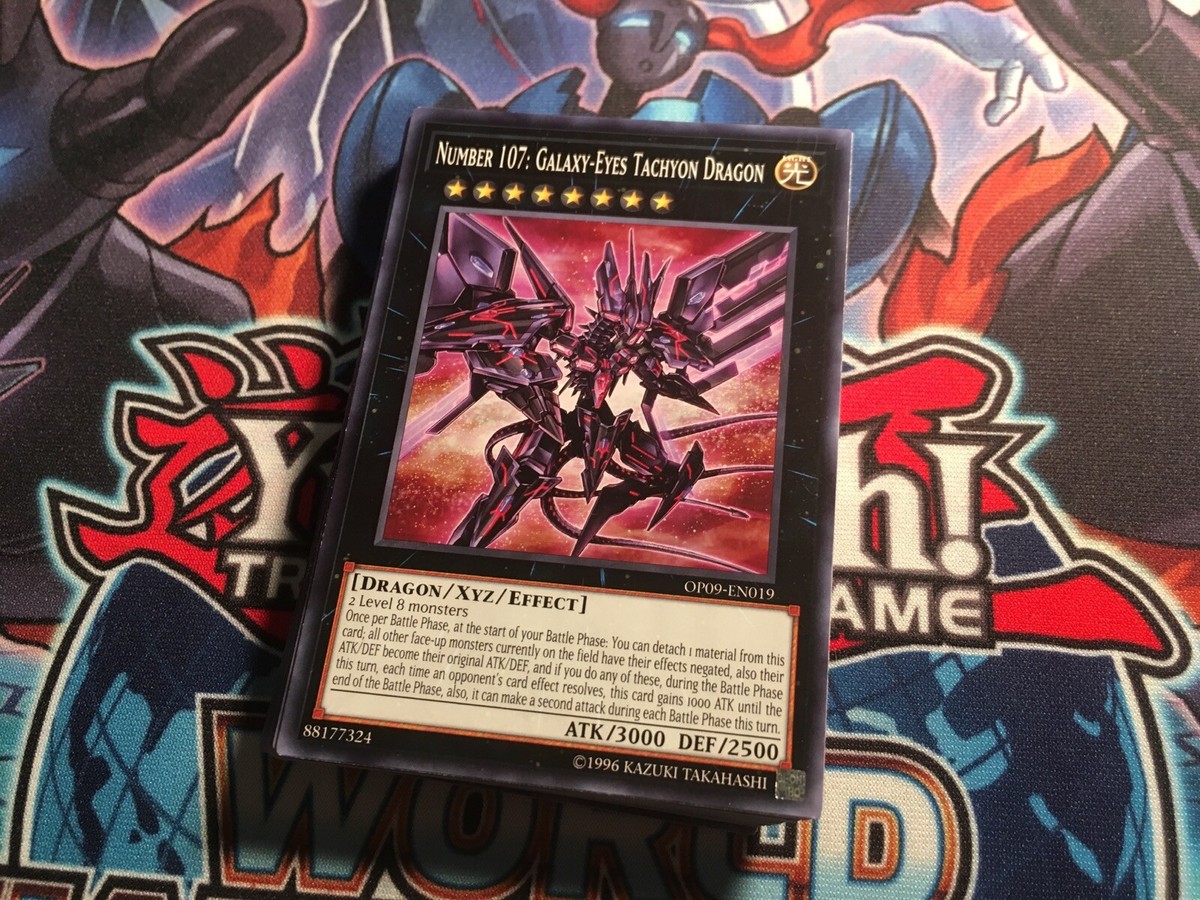 Galaxy Eyes Tachyon Dragon Deck Number 107 Galaxy Eyes Tachyon Dragon