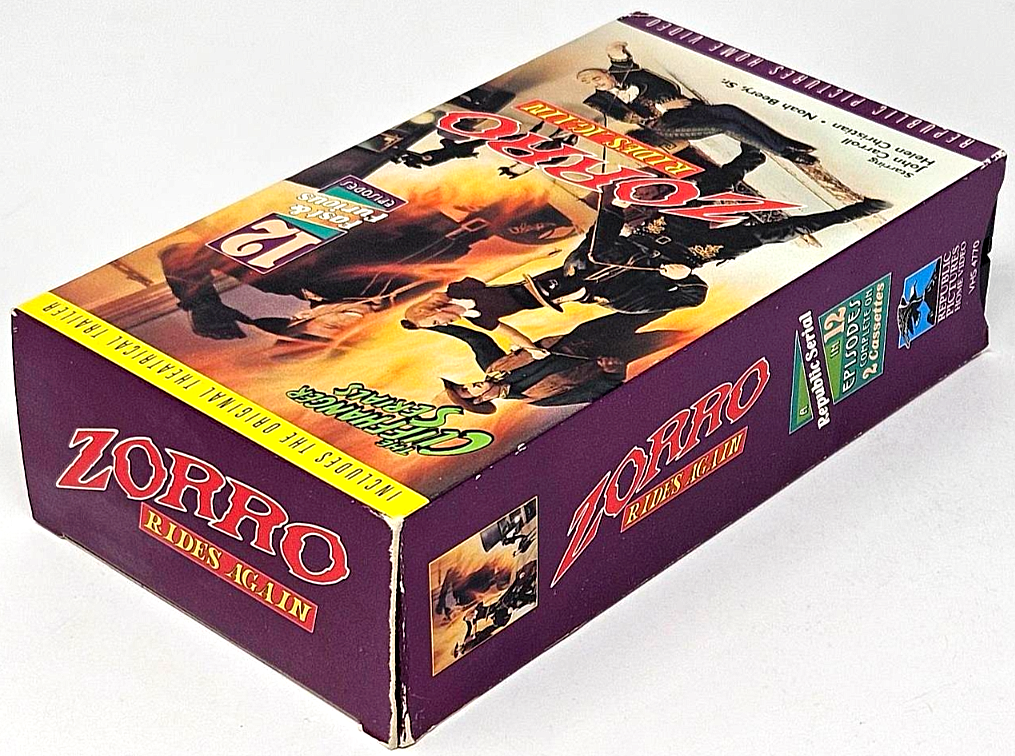 Zorro Rides Again 1937 Cliffhanger Serials Republic Pictures Home Video ...