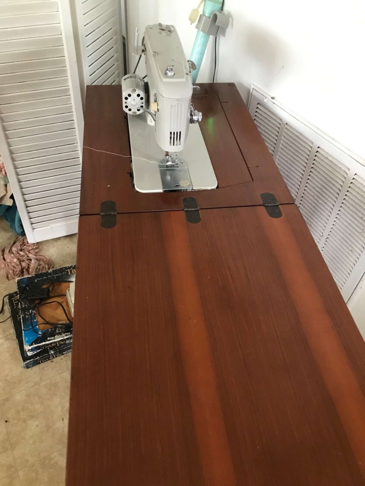 sewing machine table cabinet | eBay