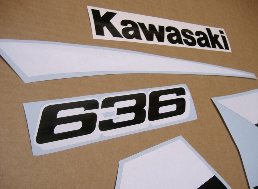 Stickers for ZX6R 2002 ninja complete decals kit zx-6r j1 labels ...