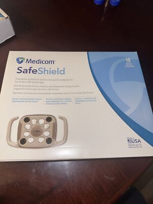 Dental SafeShield Light Barrier, Disosable For The A-dec LED Light, 10 ...