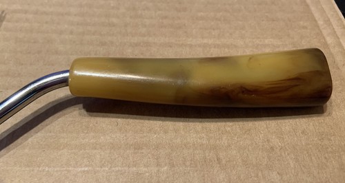 Vintage Angel Food Cake Cutter Comb Type with Butterscotch Marbled ...