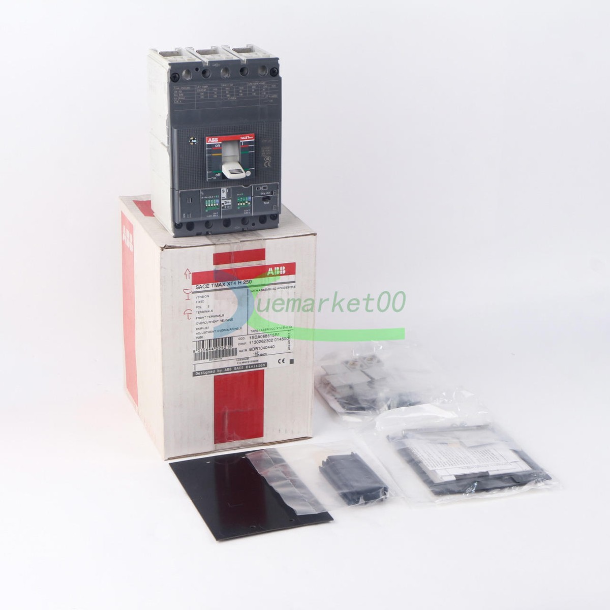 Abb Sace Circuit Breaker ABB MCCB 250 Amp Four Pole 250A SACE Tmax