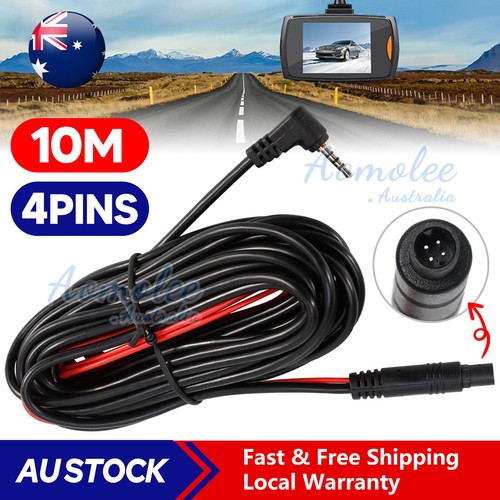 33Feet Backup Camera Extension Cord Cable for Dash Cam(4 pin,2.5mm ...
